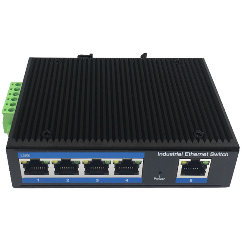 5-port 10/100BASE-TX Industrial PoE Switch - HANSUN Communication Global