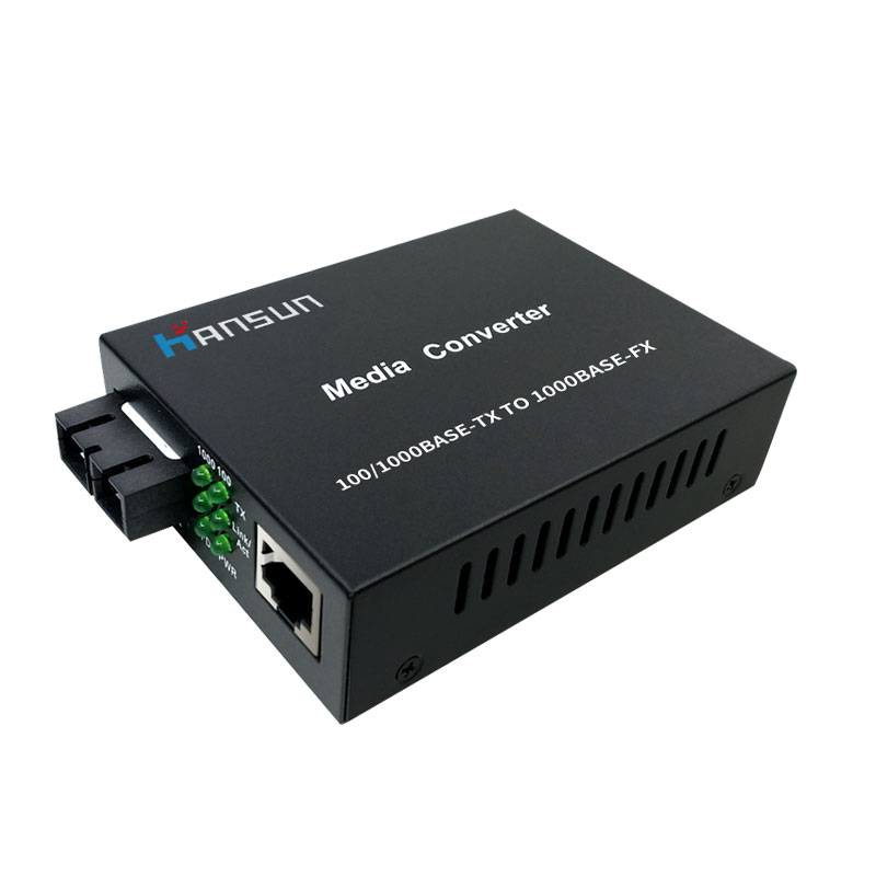 10/100/1000M Dual-fiber media converter - HANSUN Communication Global