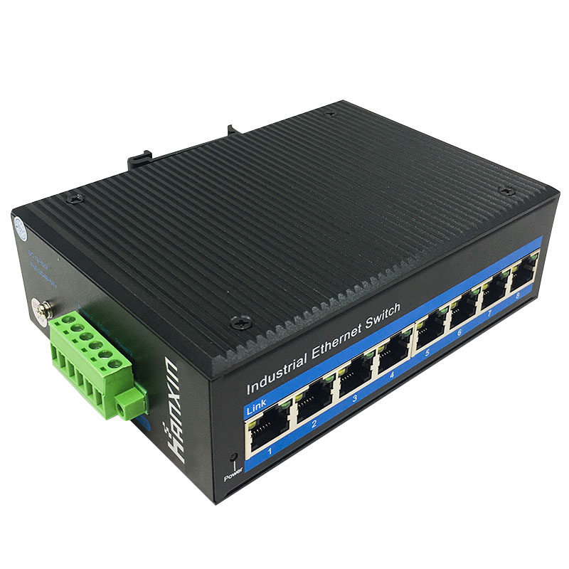 8-port 10/100BASE-TX Industrial Ethernet Switch - HANSUN Communication Global