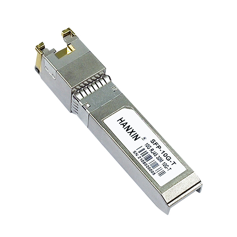 10GBASE-T SFP Copper RJ-45 30/80m Transceiver Module - HANSUN ...