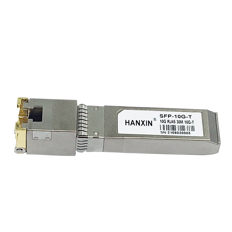10gbase T Sfp Copper Rj 45 30 80m Transceiver Module Hansun