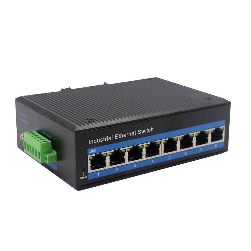 8-port 10/100BASE-TX Industrial Ethernet Switch - HANSUN Communication ...