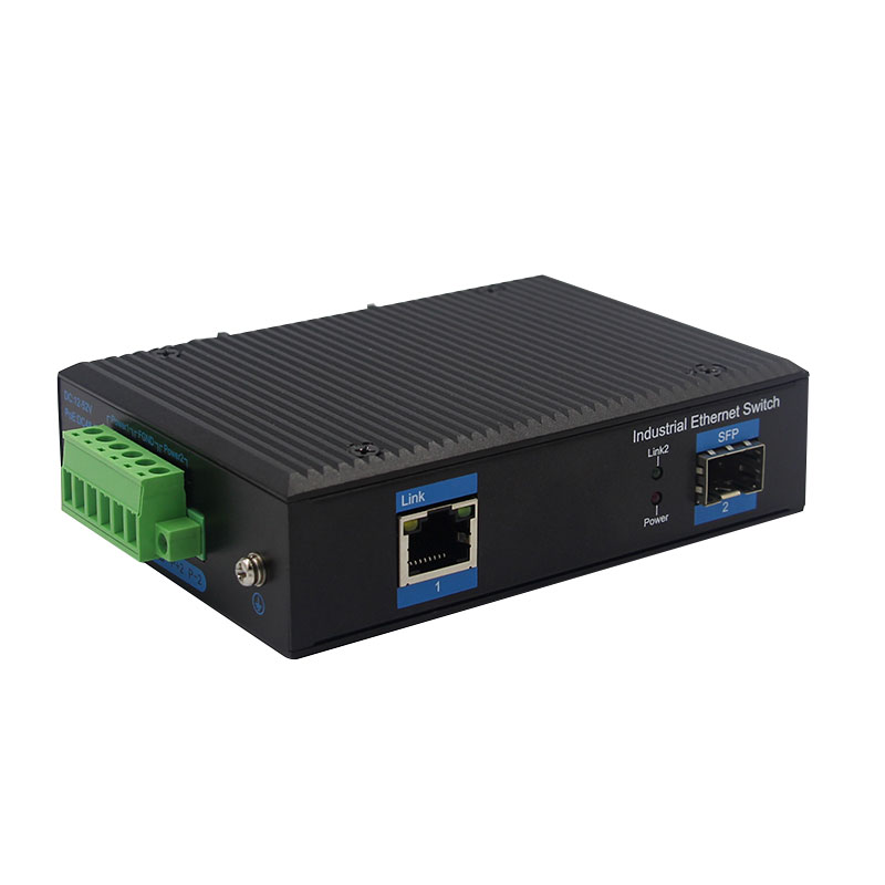 10/100Base-TX (PoE) to 100Base-FX Industrial Media Converter - HANSUN Communication Global